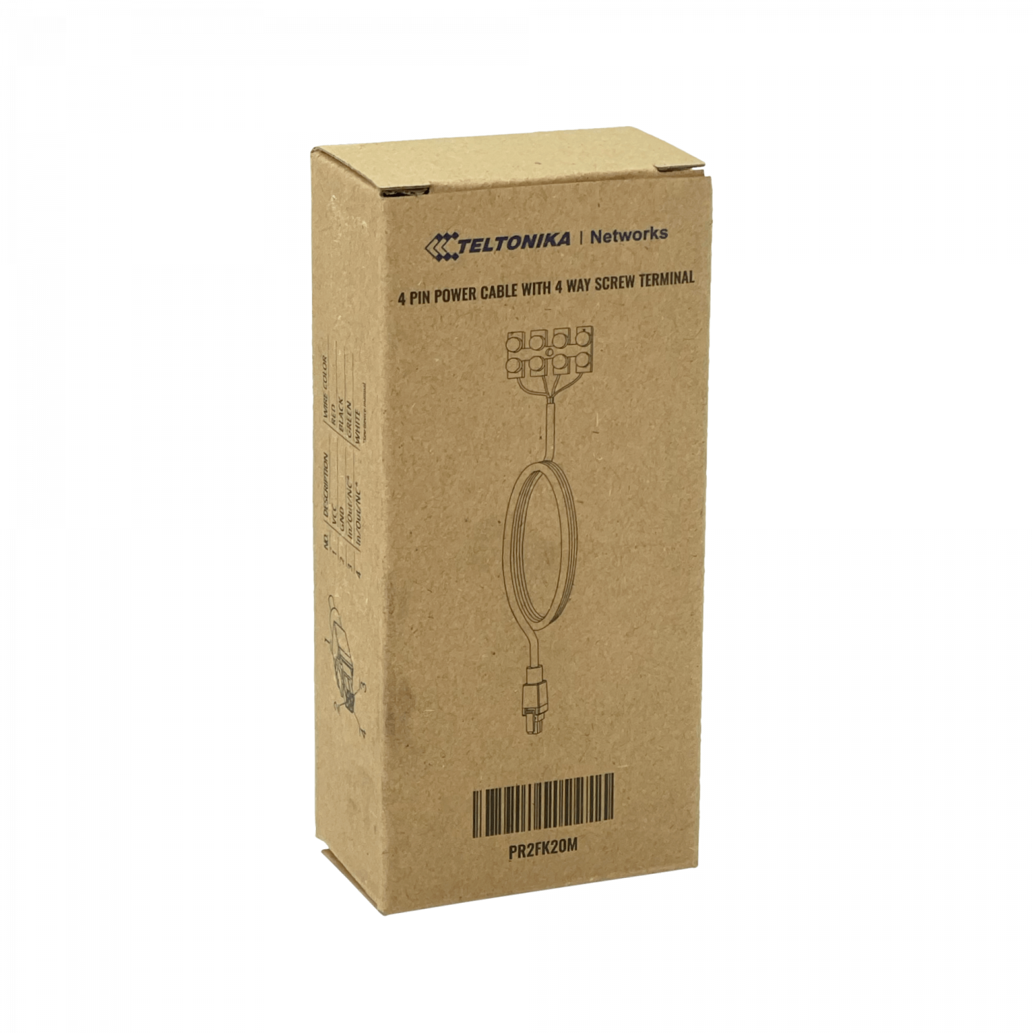 TELTONIKA Cable Poder 193-200cm Microfit-2×2 c/regleta 4-pin PR2FK20M ...